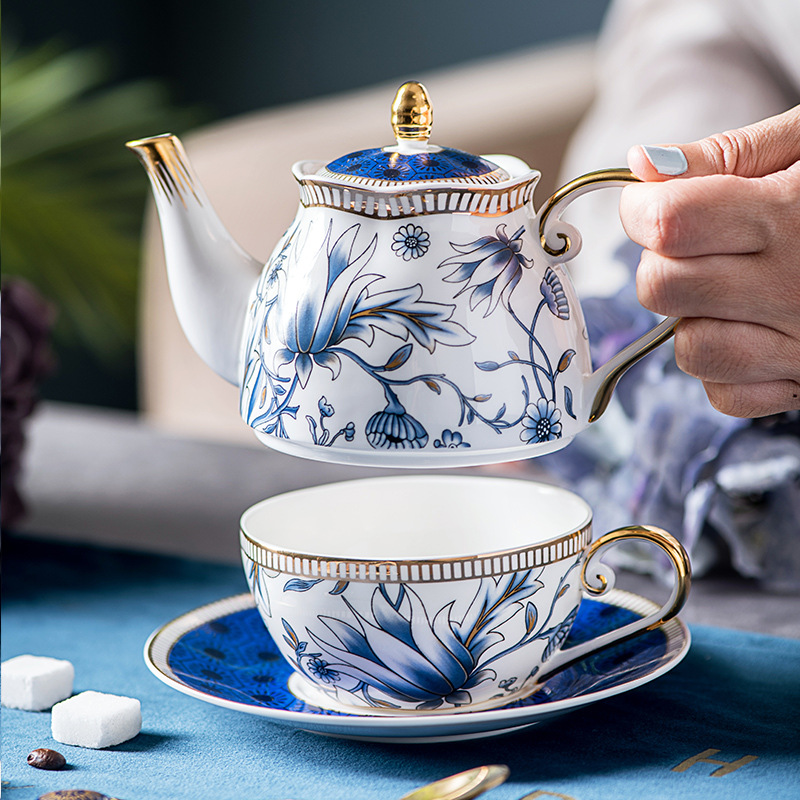 Bone china teapot set – Laerrysusan Cup Store