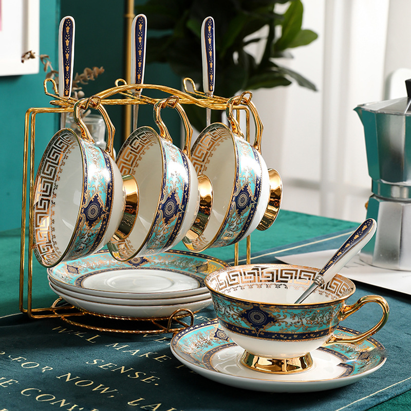 European style small luxury coffee set – Laerrysusan Cup Store
