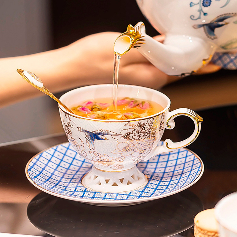 European style ceramic cup tea set – Laerrysusan Cup Store