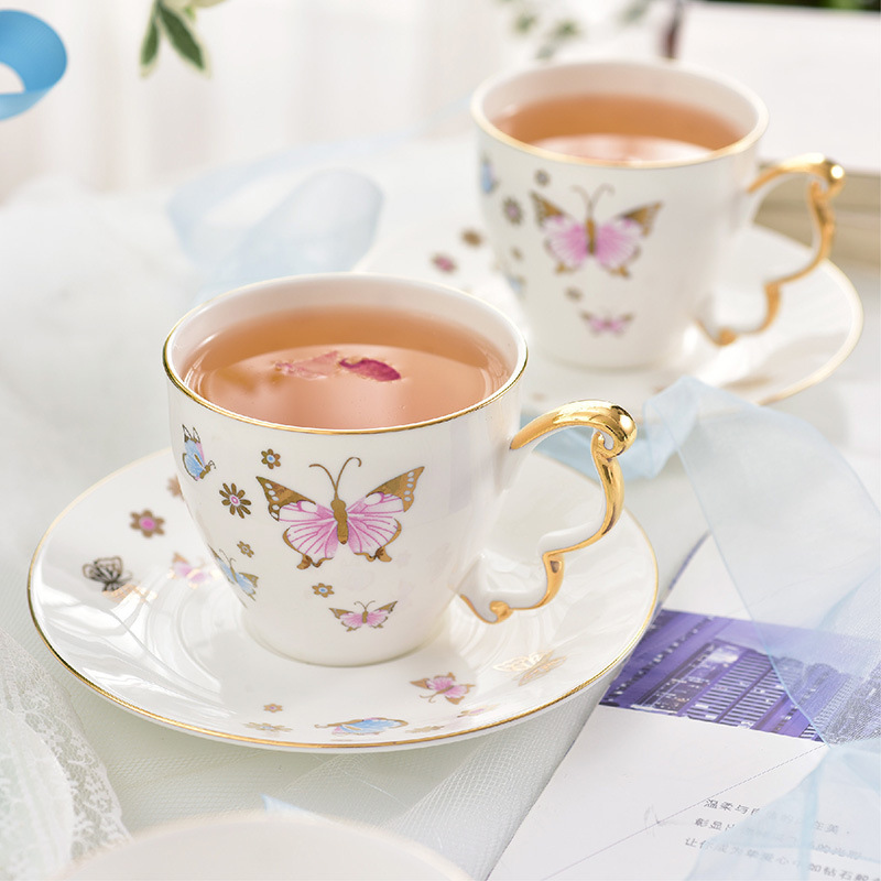 English afternoon teapot light luxury coffee set – Laerrysusan Cup Store